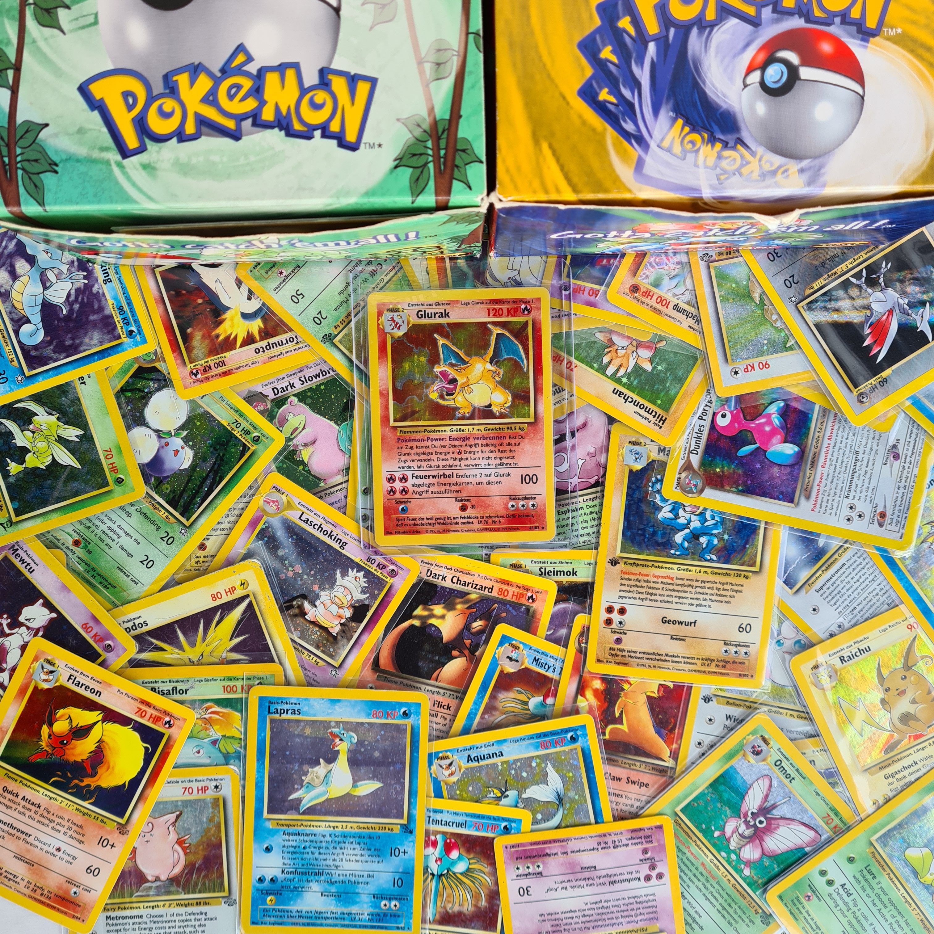 WOTC Pokemon Karten - Holo garantiert - 1. Edition - Cardcat