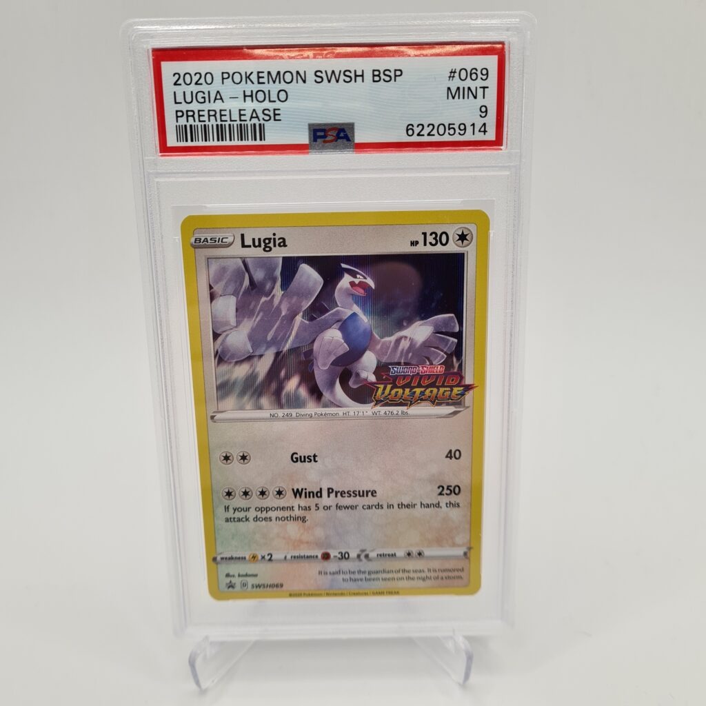 PSA 9 Lugia Holo - SWSH069 - Cardcat